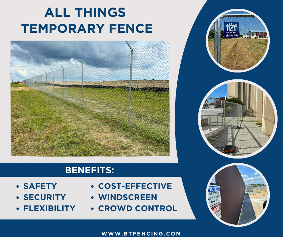 Temporary Fencing | B&T Fencing